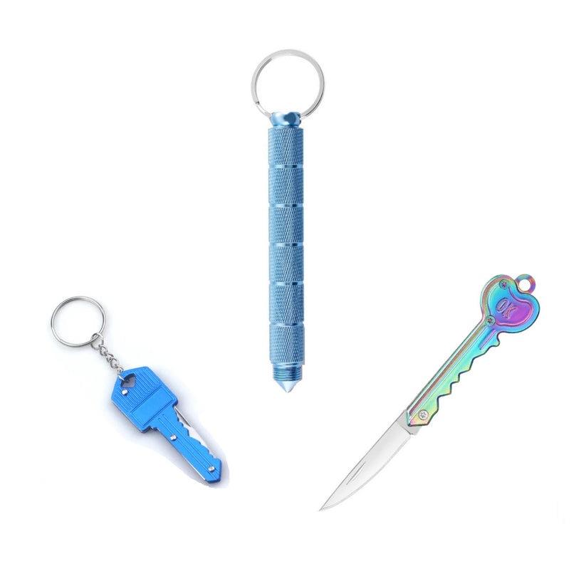 Concealed Weapons 3-Piece Self Defense Kit – Self Defense Keychain Store