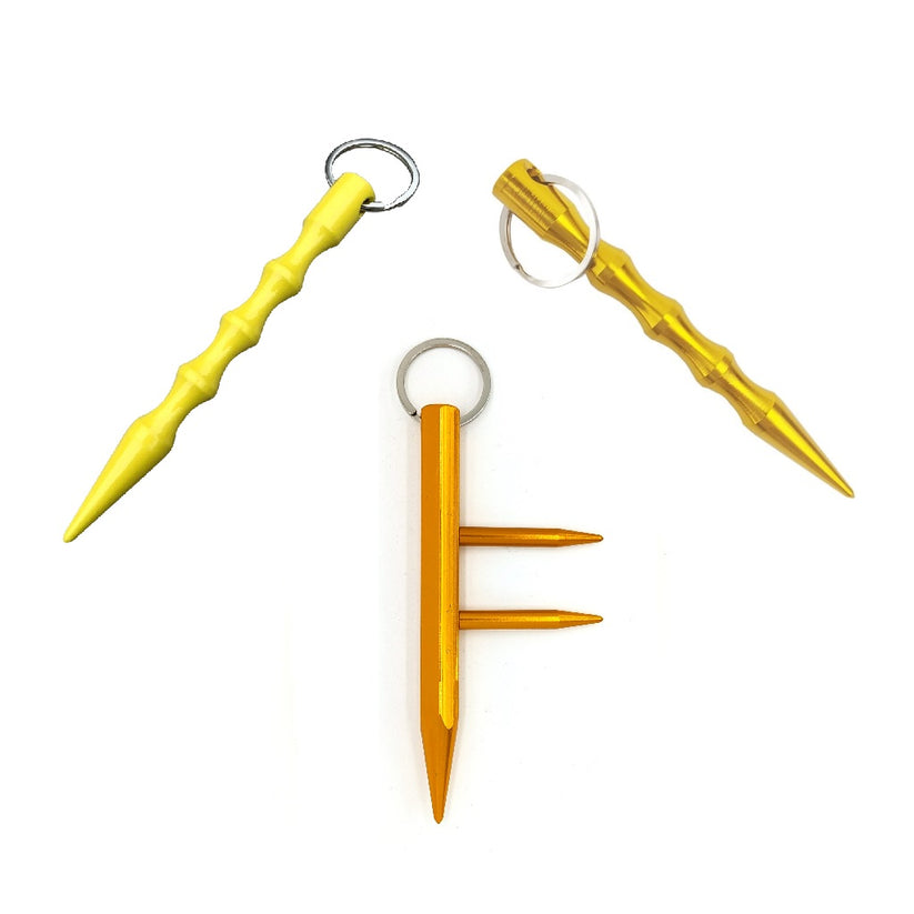 Kubaton Weapons 3-Piece Self Defense Kit – Self Defense Keychain Store