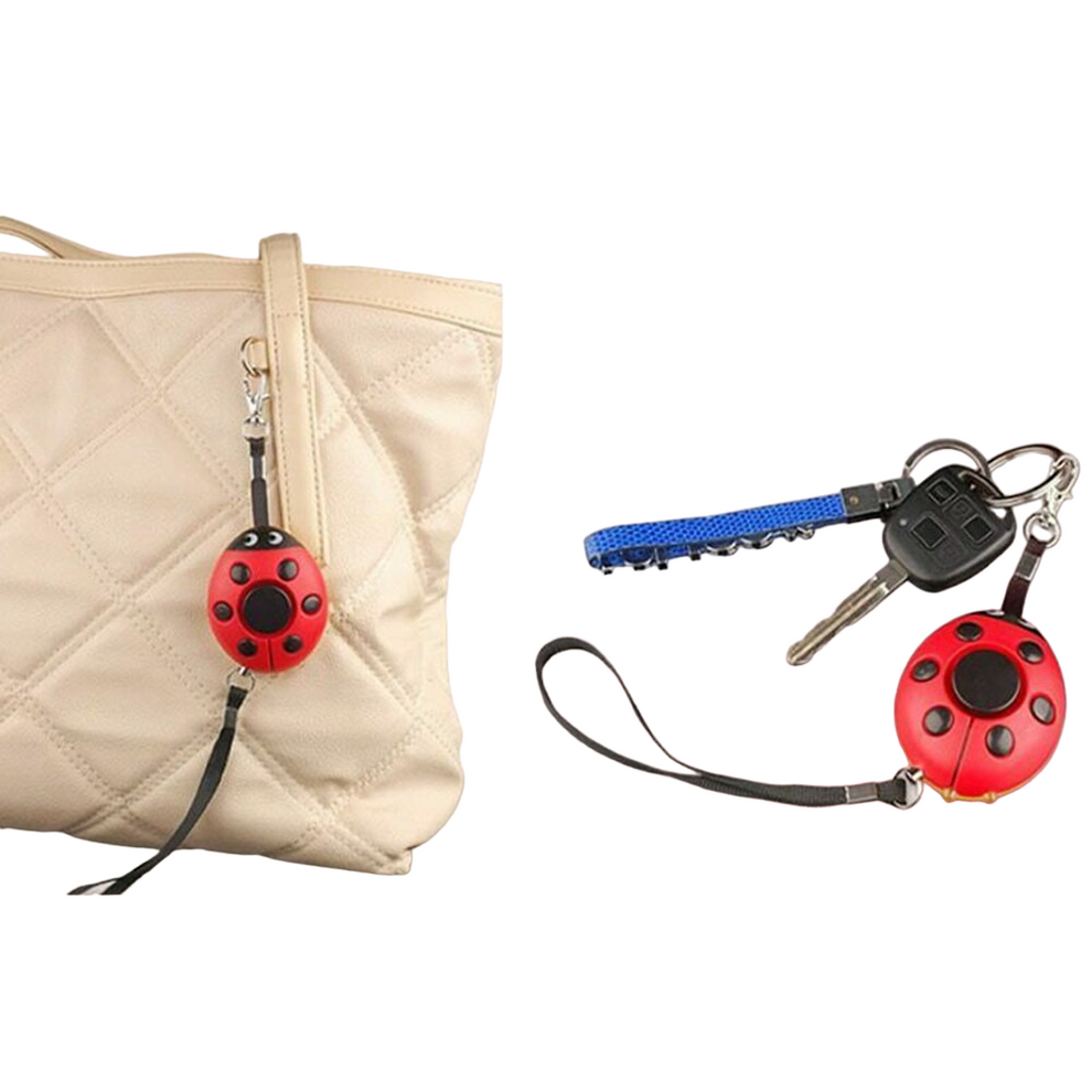 Ladybug 130-dB Personal Alarm Self Defense Keychain – Self Defense ...