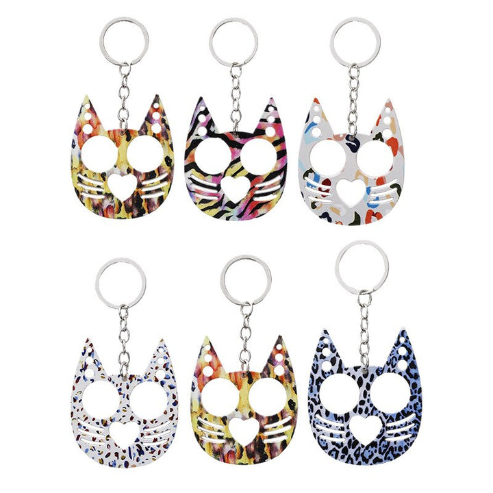 Cat Ears Self Defense Keychains | Kitty Knuckles Safety Tools – Self ...