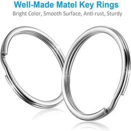 Premium Steel Key Rings – Self Defense Keychain Store